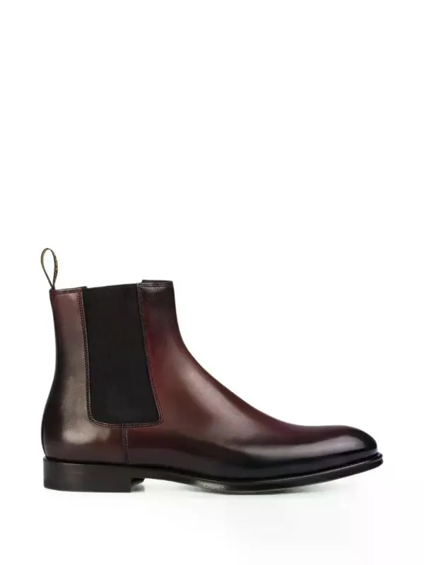 DOUCAL'S Burnished-effect Chelsea Boots