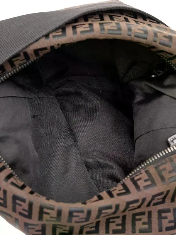 Fendi 20th Century Zucchino Canvas Shoulder Bag