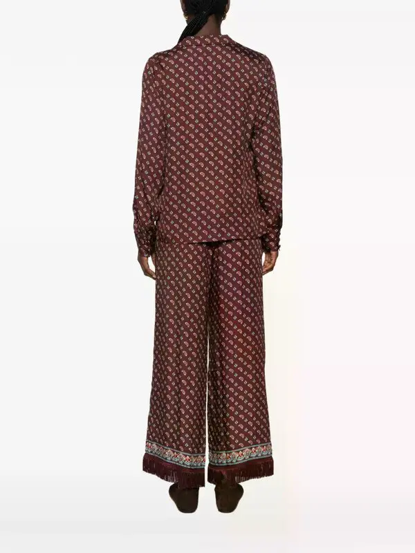 DÔEN Rania Paisley-print Shirt