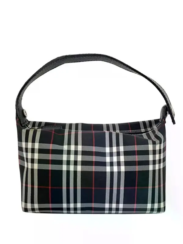 Burberry 1990-2010 House Check Nylon Handbag