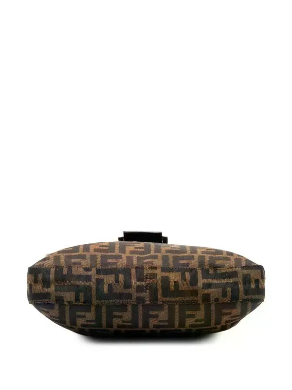 Fendi 2000-2010 Zucca Canvas Shoulder Bag