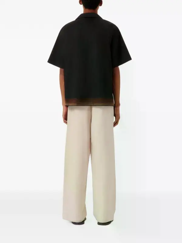 Commas Sun Waves Zig-zag-embroidered Shirt