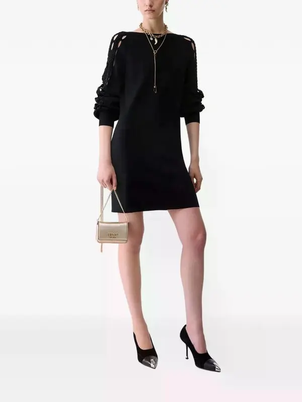 Liu Jo Dress With Embroidered Cut-outs