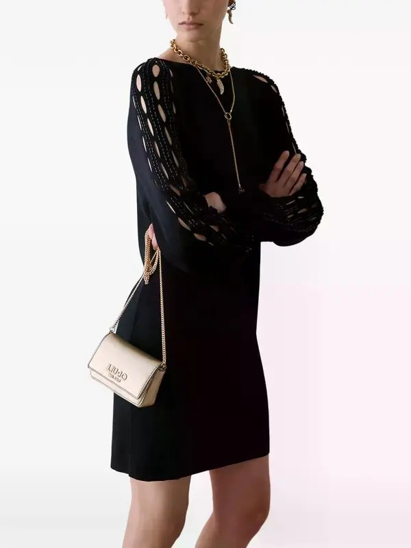 Liu Jo Dress With Embroidered Cut-outs