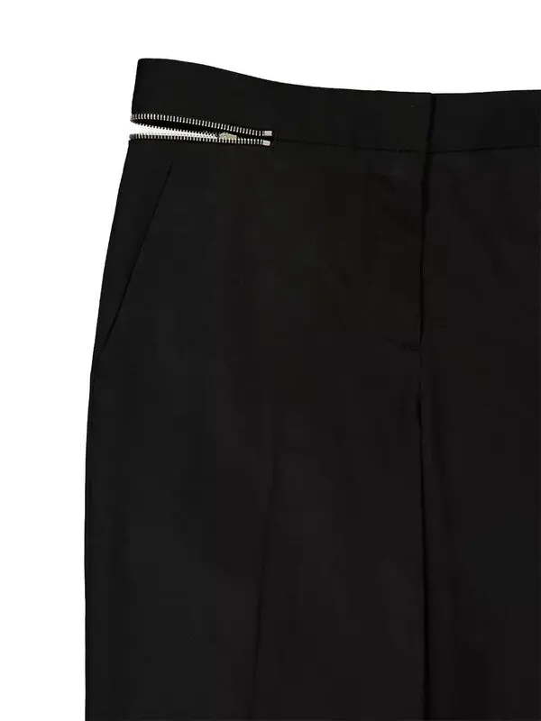 Stella McCartney Zipper-detail Straight-leg Pants