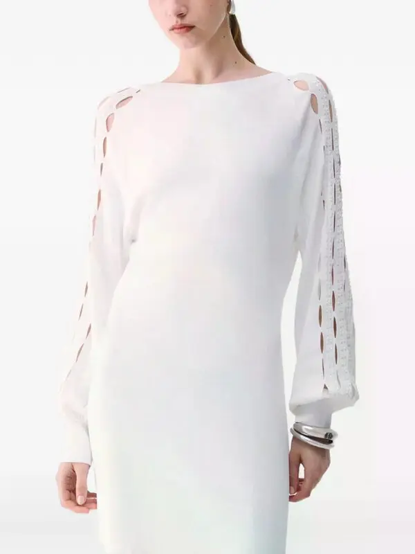 Liu Jo Dress With Embroidered Cut-outs