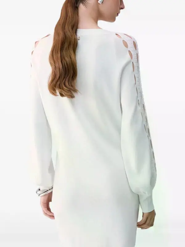 Liu Jo Dress With Embroidered Cut-outs