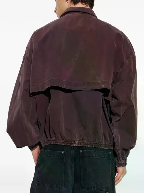 AGOLDE Marshall Zip-up Jacket - Red