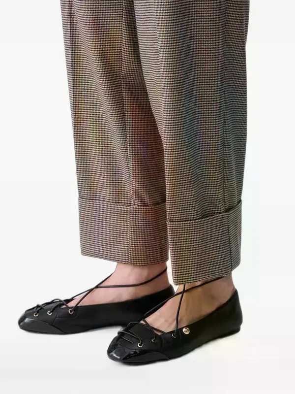 Liu Jo Houndstooth Trousers
