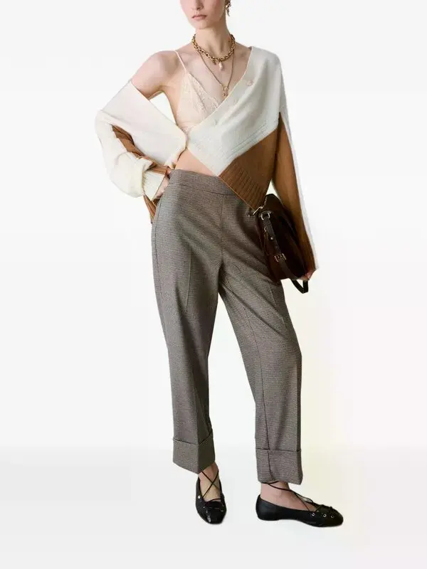 Liu Jo Houndstooth Trousers
