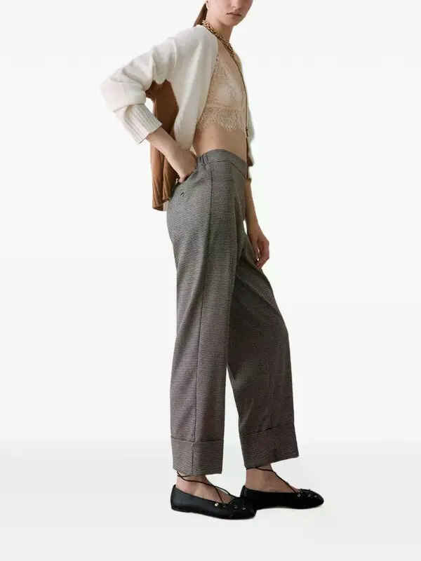 Liu Jo Houndstooth Trousers