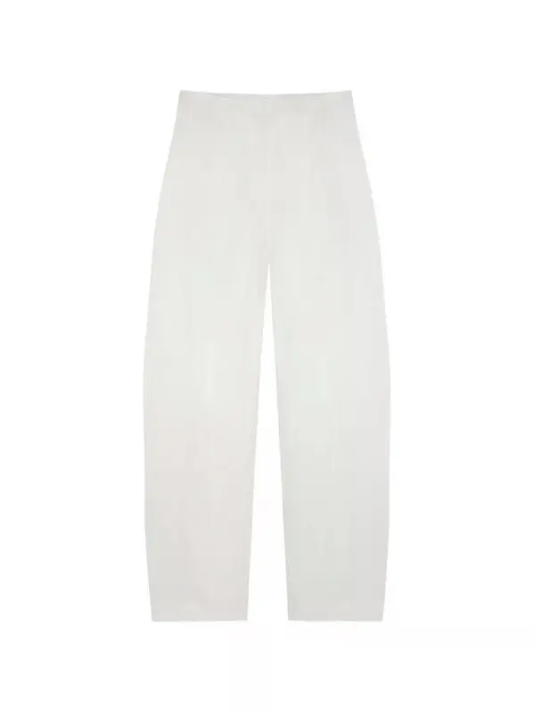 CORTANA Costa High-waisted Linen Trousers