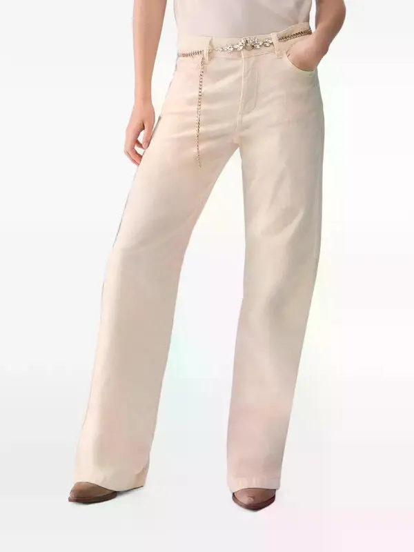 Liu Jo Velvet Flare Pants