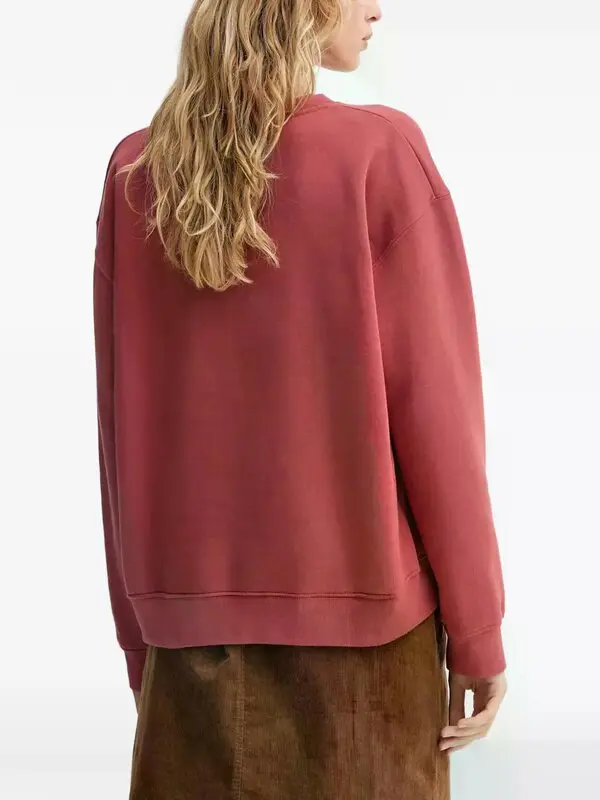 LEVI'S Logo-patch Crew-neck Sweater