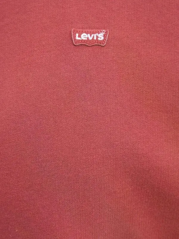 LEVI'S Logo-patch Crew-neck Sweater