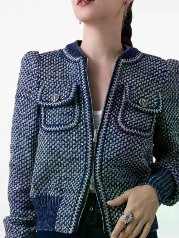 MAISON COMMON Tweed Bomber Jacket
