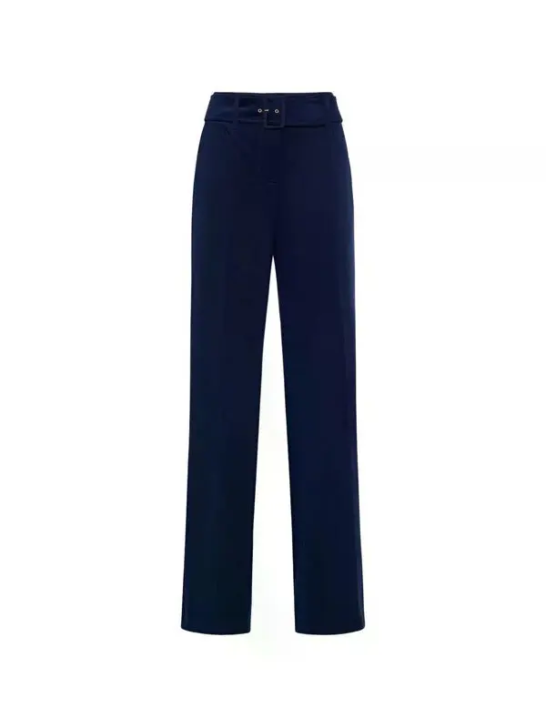 MAISON COMMON Belted Straight-leg Trousers