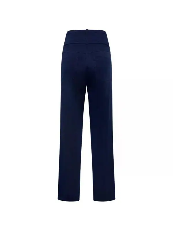 MAISON COMMON Belted Straight-leg Trousers