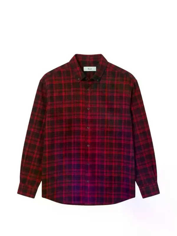 DUNST Checkered Button-down Shirt
