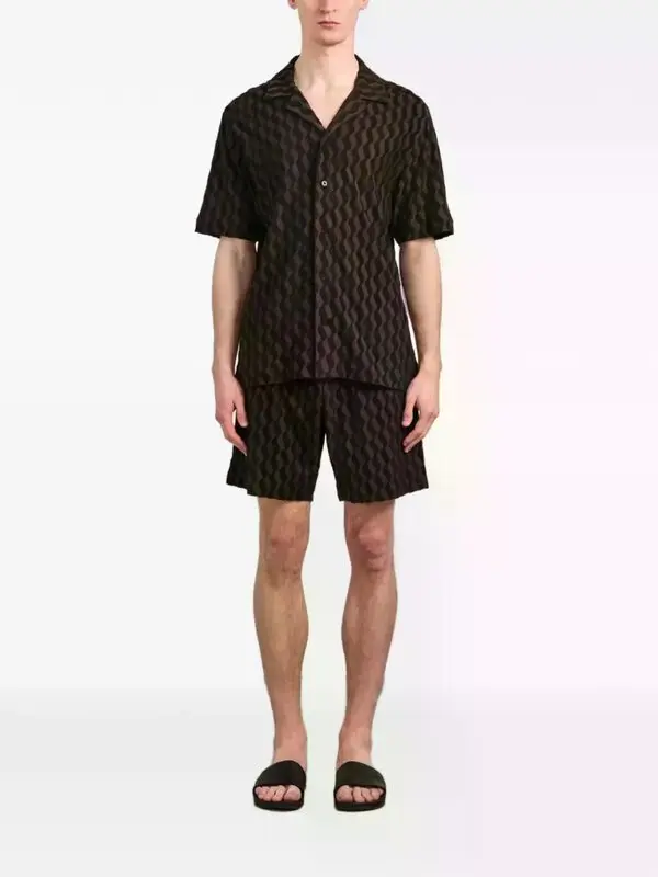 Frescobol Carioca Roberto Jacquard Shirt