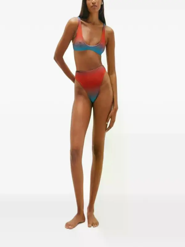 HAIGHT. Juliana Ombre-pattern Bikini Top