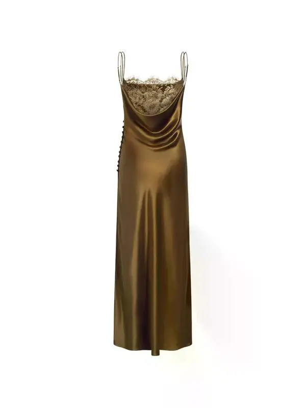Adam Lippes Blake Lace-trimmed Maxi Dress