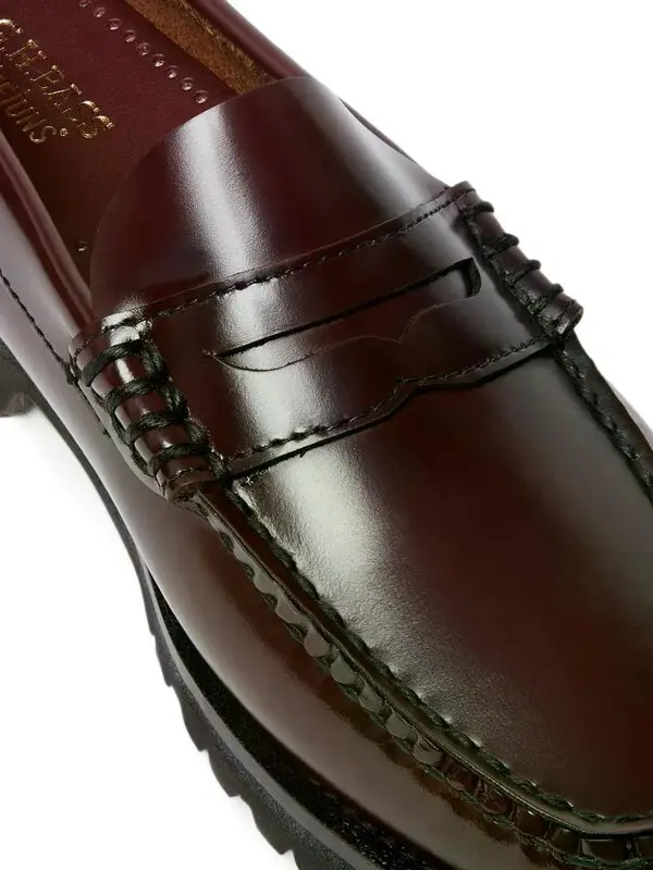 G.H.BASS Weejuns Lug Penny Loafers
