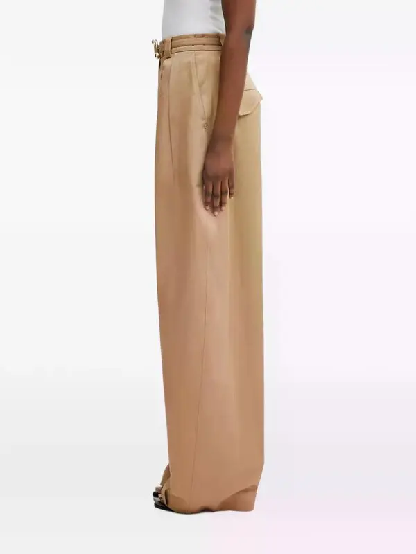 Sportmax Belted Pleated Trousers