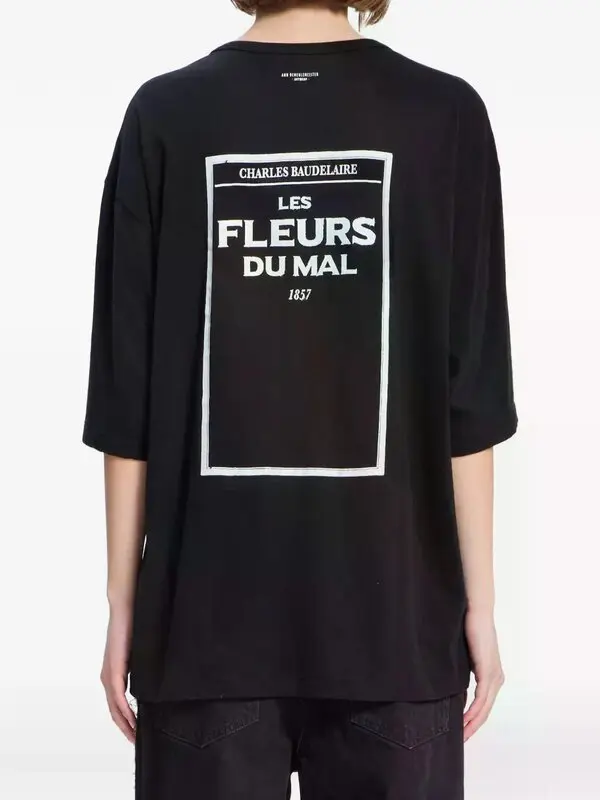 ANN DEMEULEMEESTER Slogan-print T-shirt
