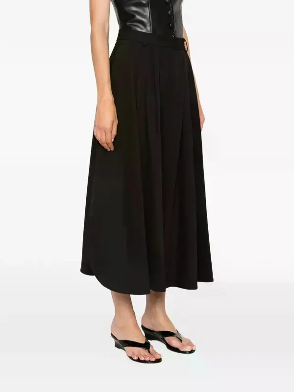 Imperial Pleated Wide-leg Trousers
