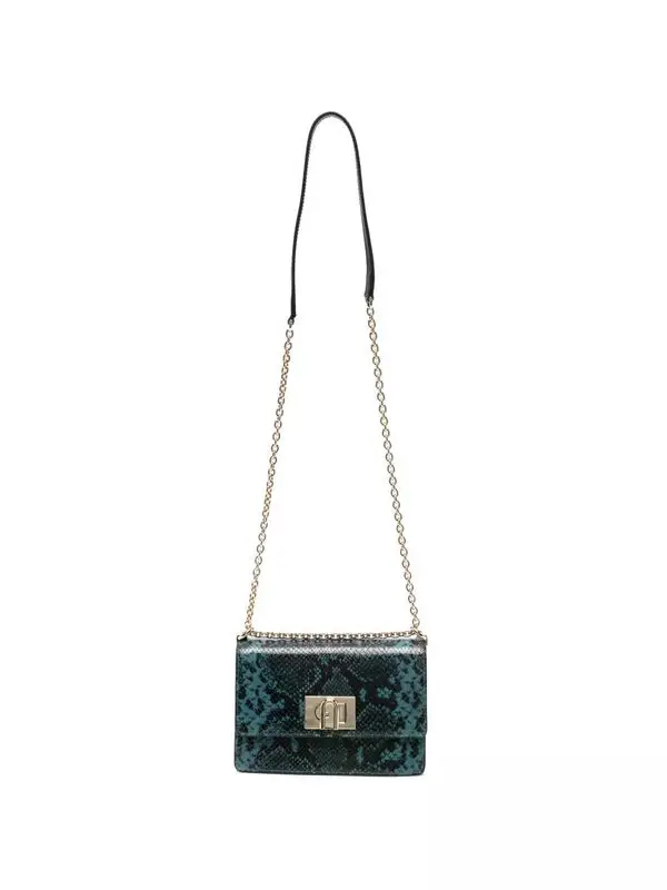 Furla Snake-print 1927 Shoulder Bag