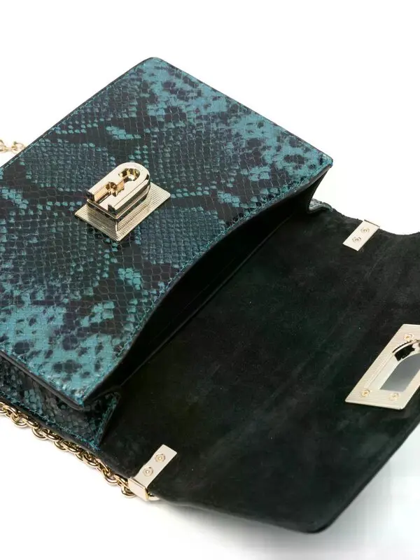 Furla Snake-print 1927 Shoulder Bag