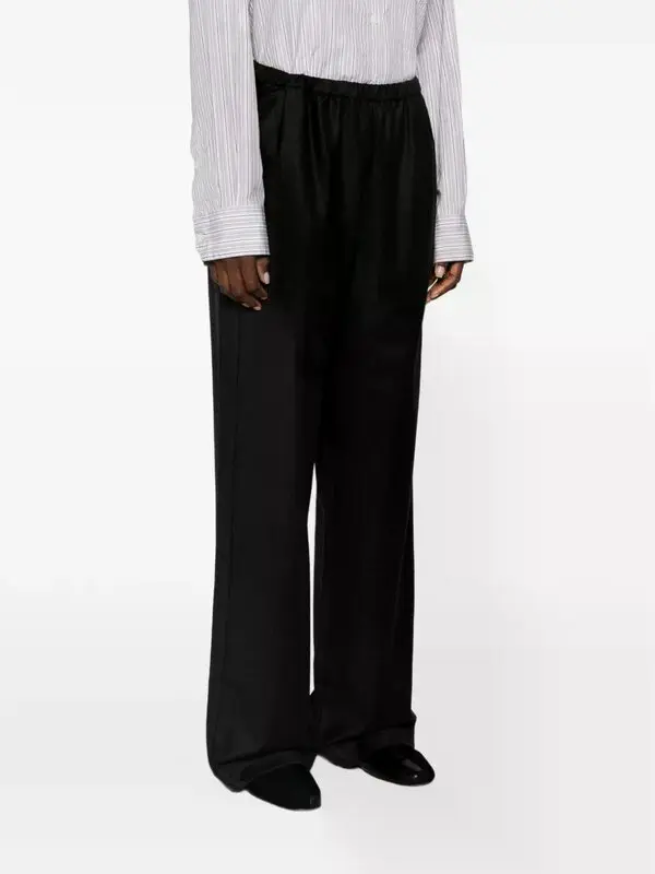 RÓHE Elasticated-waist Wide-leg Trousers
