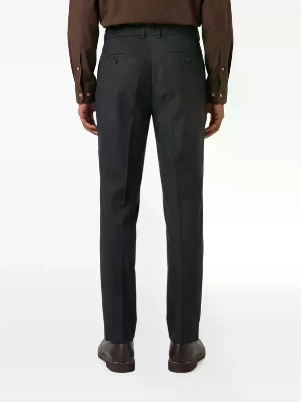 Simkhai Julian Pleated Straight-leg Trousers - Grey