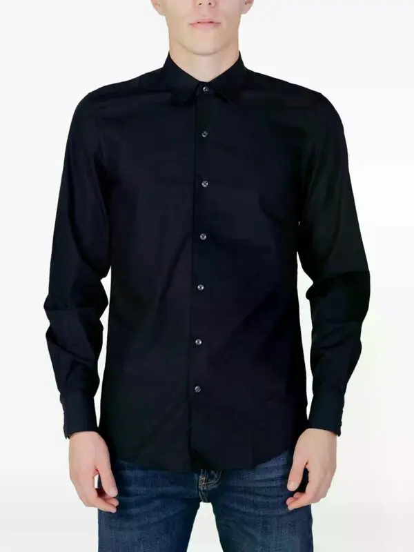 ANTONY MORATO Napoli Long-sleeve Shirt - Blue