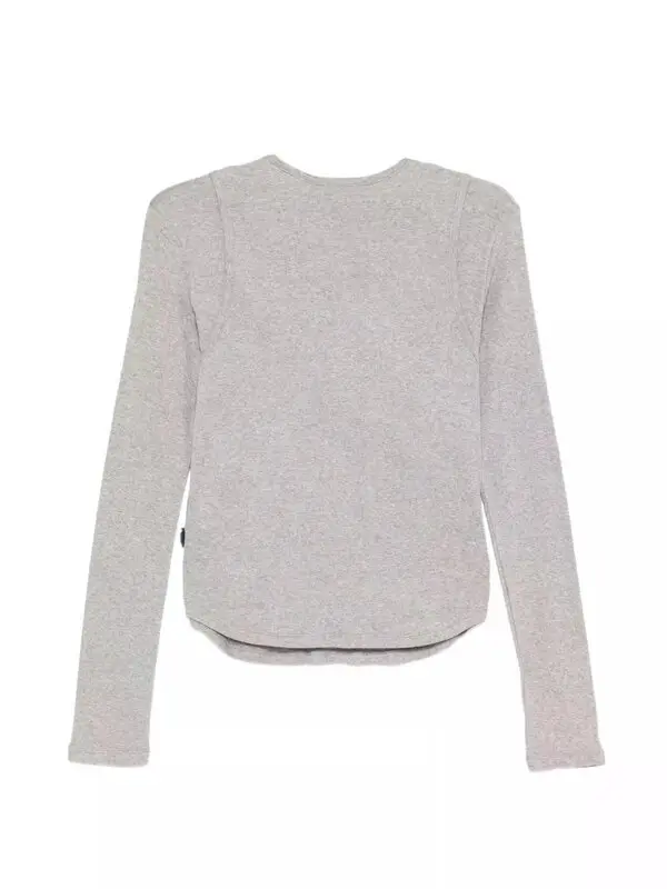 JUUN.J Double-layered Henley-neck T-shirt