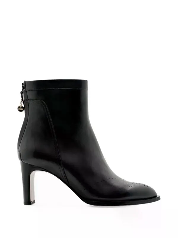LOTTUSSE Smithson Perforated Leather Ankle Boots