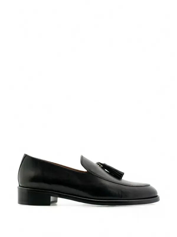 LOTTUSSE Pina Tassel Leather Loafers