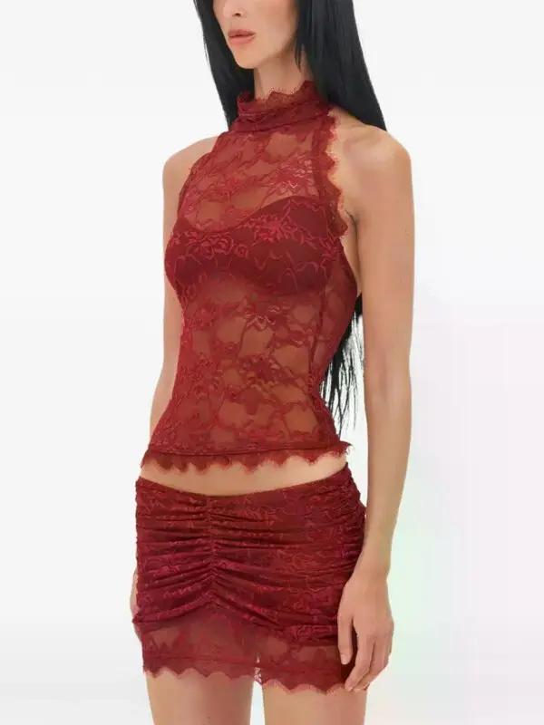 OW Selah Floral-lace Top