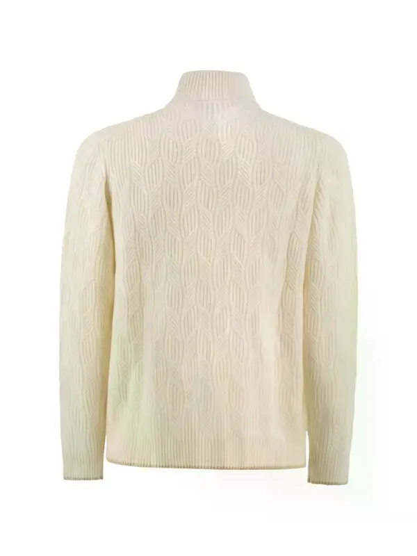 Fedeli Cable-knit Cashmere Cardigan