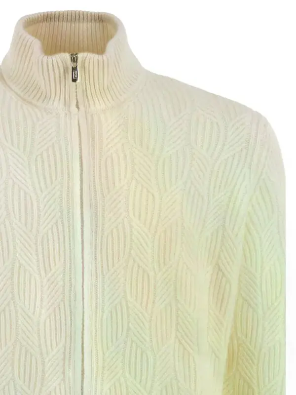 Fedeli Cable-knit Cashmere Cardigan