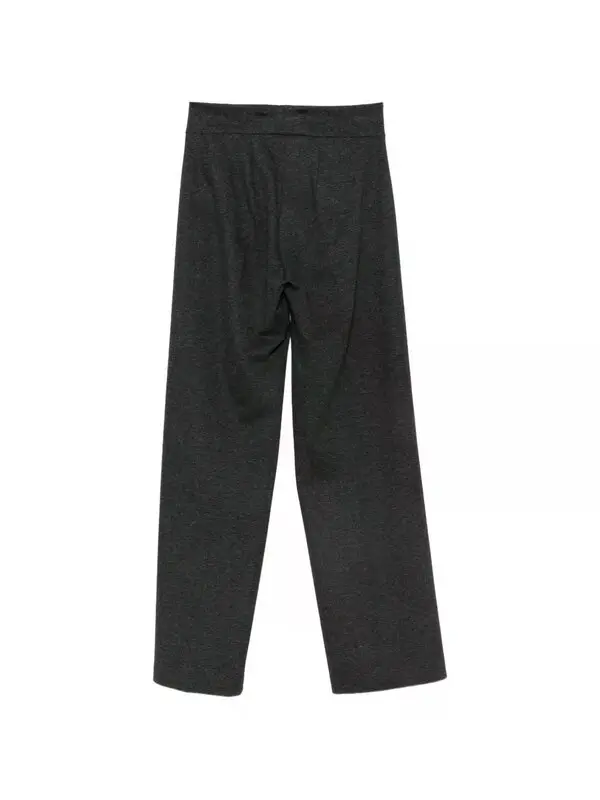 SEMICOUTURE Pressed-crease Wide-leg Trousers