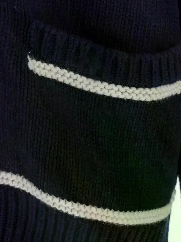 SEBAGO Intarsia-knit Shawl-collar Cardigan