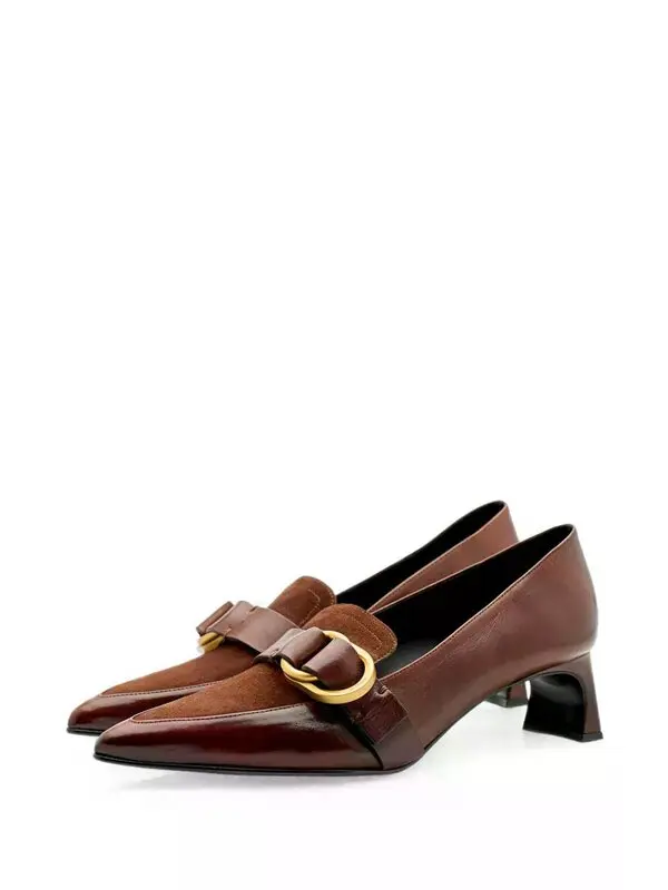 LOTTUSSE Cort Buckle-detail Heeled Pumps