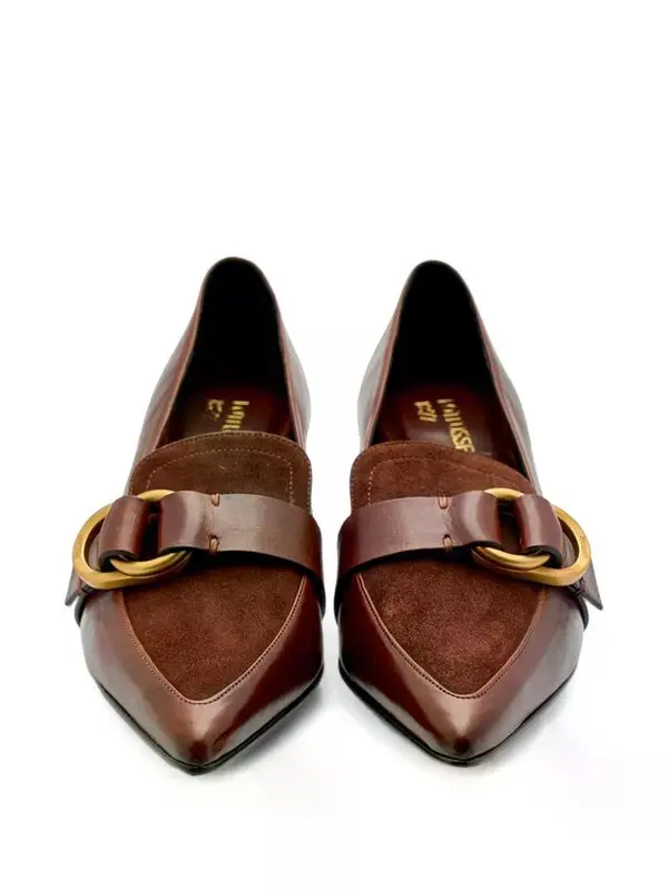 LOTTUSSE Cort Buckle-detail Heeled Pumps