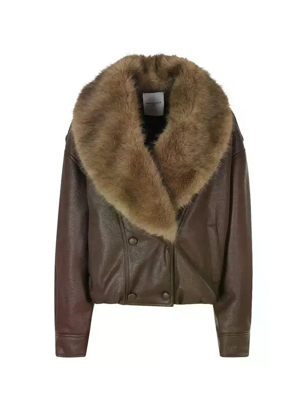 ISABELLE BLANCHE Faux-fur Collar Jacket