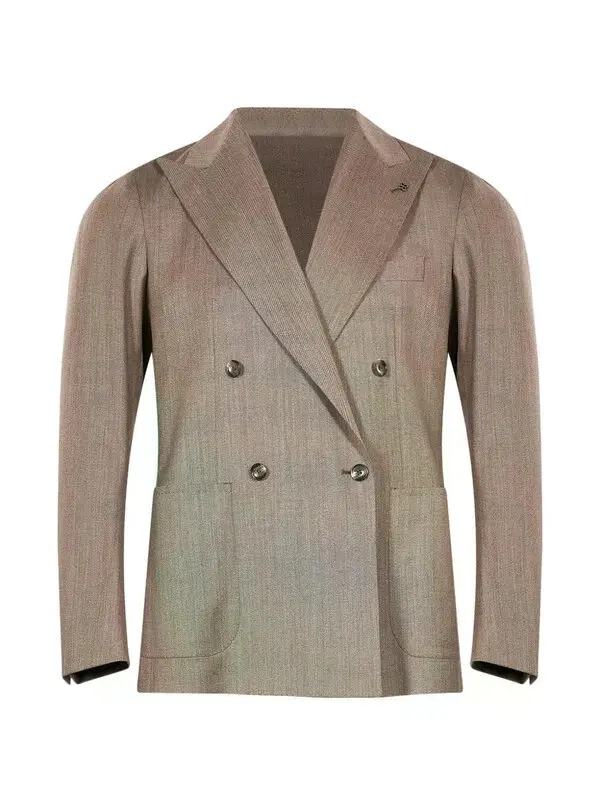 Tagliatore Double-breasted Peak-lapel Suit