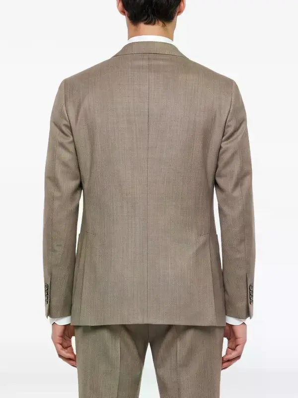 Tagliatore Double-breasted Peak-lapel Suit