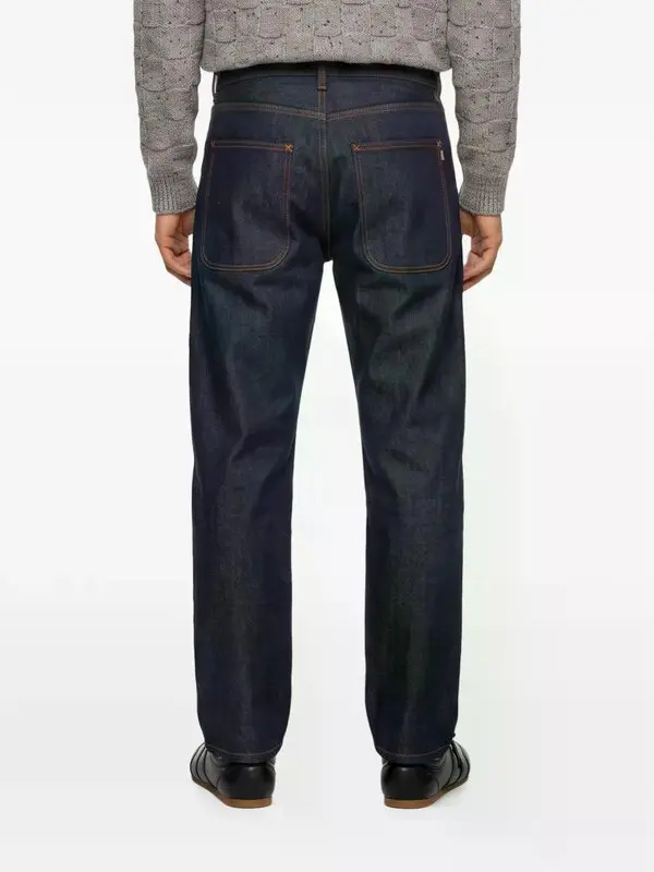 You Must Create Bez Contrast-stitch Jeans