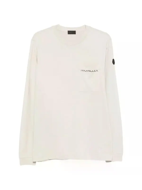 Moncler Logo-print Long-sleeves T-shirt